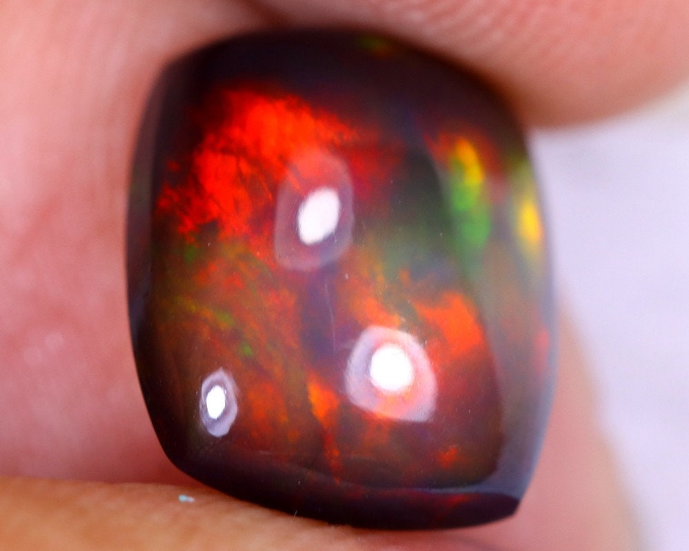 Natural Black Opal, 3.51 carat – Natural Earth Gems LLC